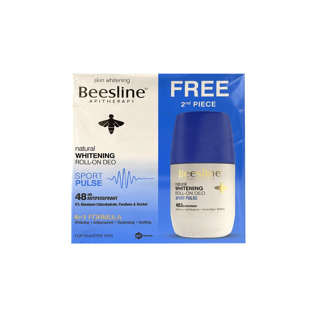Beesline- Natural Whitening Roll On Deo Sport Pulse 48h 1+1 – KIKILUNA BEAUTY